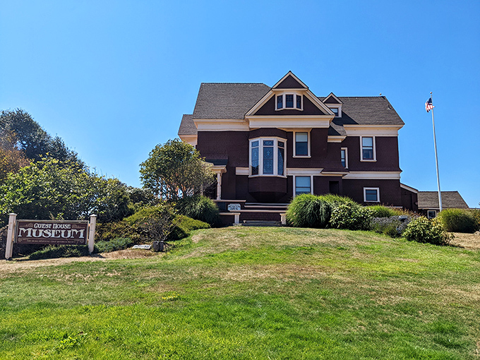 The Guest House Museum stands proudly as Fort Bragg's Victorian grande dame, guarding the town's secrets like a well-dressed sentinel.