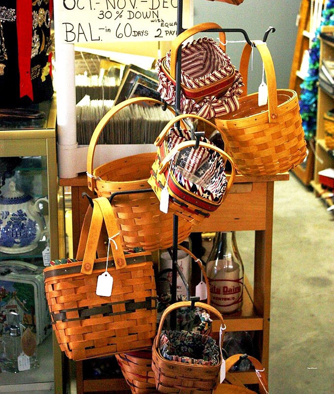 Handcrafted nostalgia in woven form. These Longaberger-style baskets aren't just containers—they're time machines to grandma's house and simpler days.