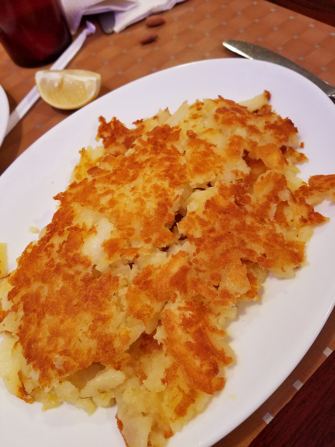 Golden-brown hash browns that crackle with each bite—the unsung heroes of breakfast that deserve their own fan club.