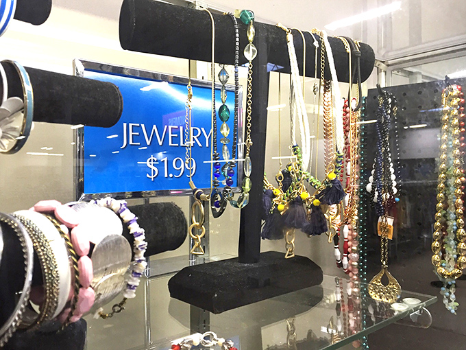 Jewelry hunters, rejoice! These colorful necklaces and bracelets await their second act. Who knew someone else's discarded accessories could become your signature style?