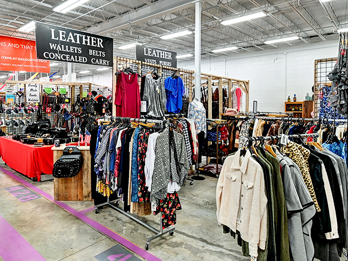 From practical leather wallets to statement pieces that scream "I'm interesting at dinner parties"&mdash;this clothing section has range!