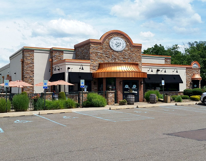 Marley's stone facade and copper awning aren't just Instagram-worthy&mdash;they're the gateway to craft brews that would make Bob himself say "everything's gonna be alright." 