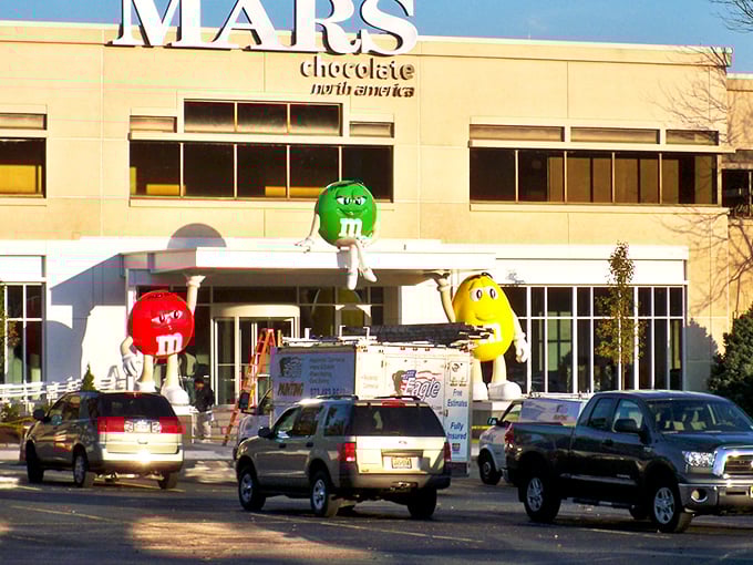 Where chocolate dreams come true! The Mars factory doesn't need a golden ticket for entry&mdash;just follow your nose when the wind blows right.