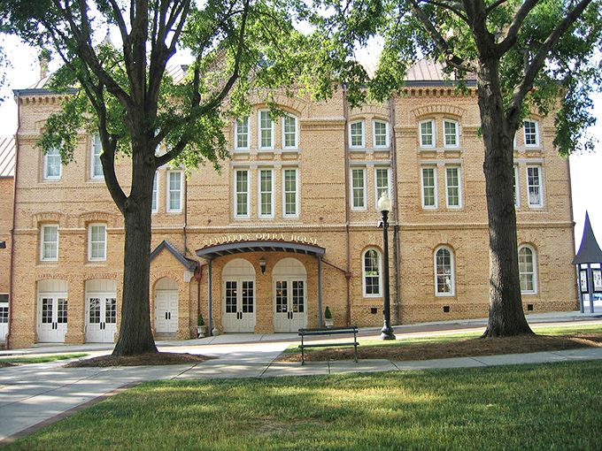 The Newberry Opera House stands like a Victorian grande dame, her brick fa&ccedil;ade having witnessed generations of first dates, family outings, and cultural awakenings.