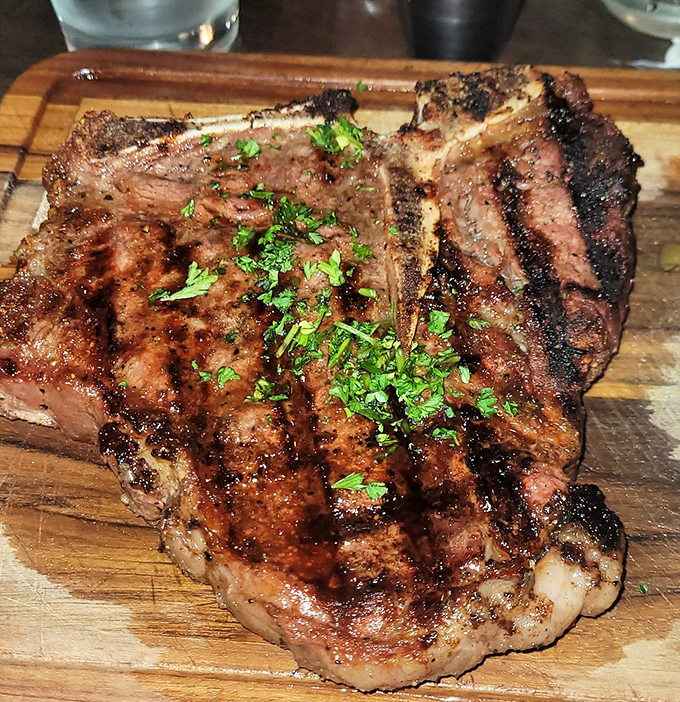 This isn't just a steak; it's a masterpiece of marbling and char that makes you wonder why you ever bothered with lesser cuts.