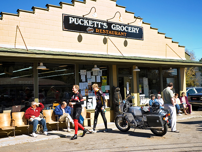 Puckett's isn't just a meal &ndash; it's a front-porch philosophy session with strangers who'll be friends by dessert.