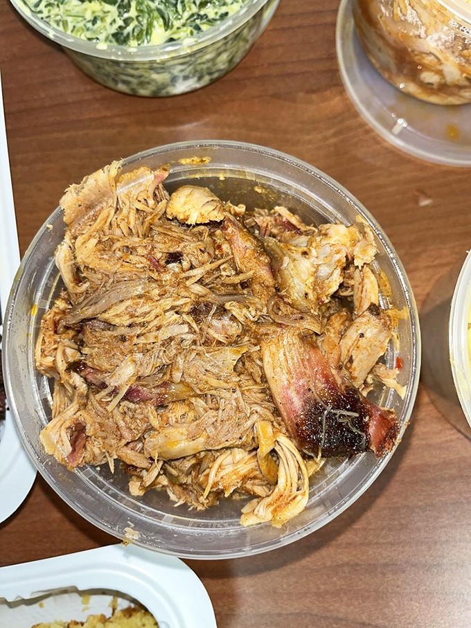 Pulled pork so tender it practically surrendered to the smoker. Each strand carries the perfect balance of smoke, spice, and Pennsylvania soul.