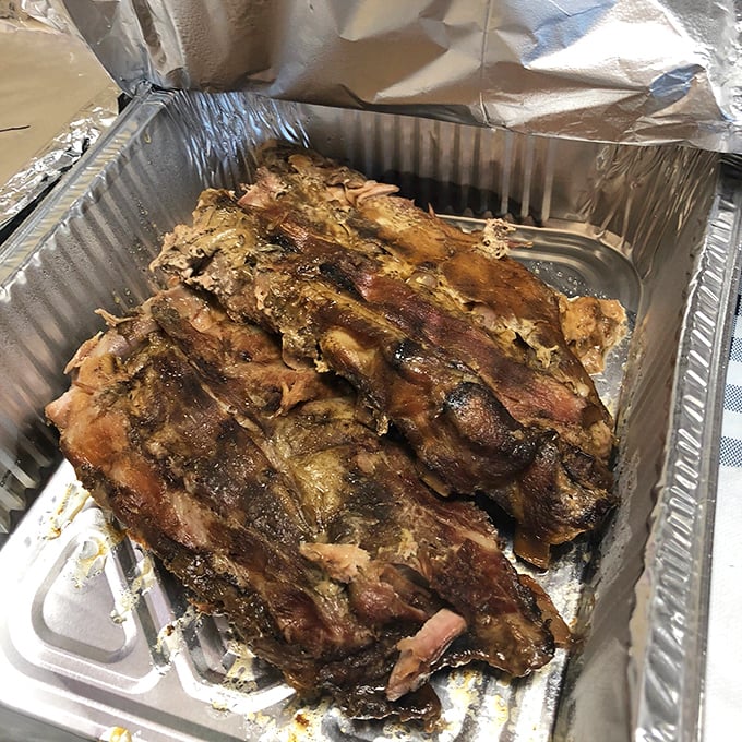 These ribs aren't just cooked; they're transformed. The kind of transformation that makes you wonder if you've been eating ribs wrong your entire life.