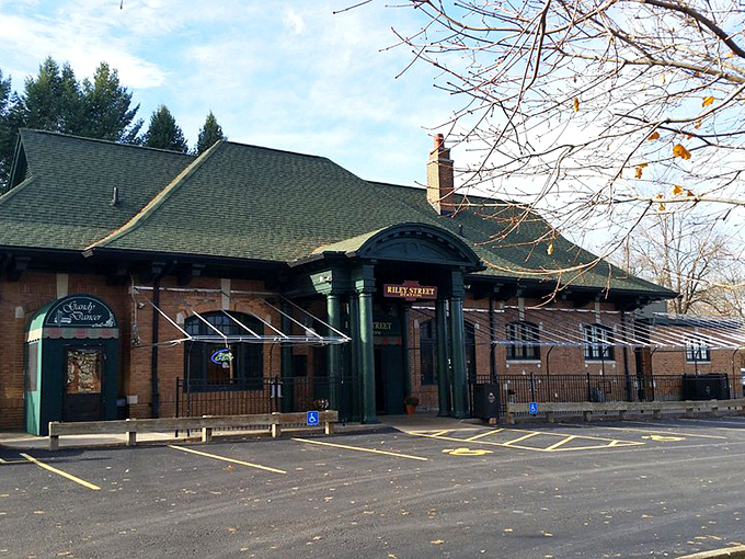 Riley Street Station combines historic charm with modern comfort, like finding your grandmother suddenly knows how to use TikTok but still bakes cookies from scratch.