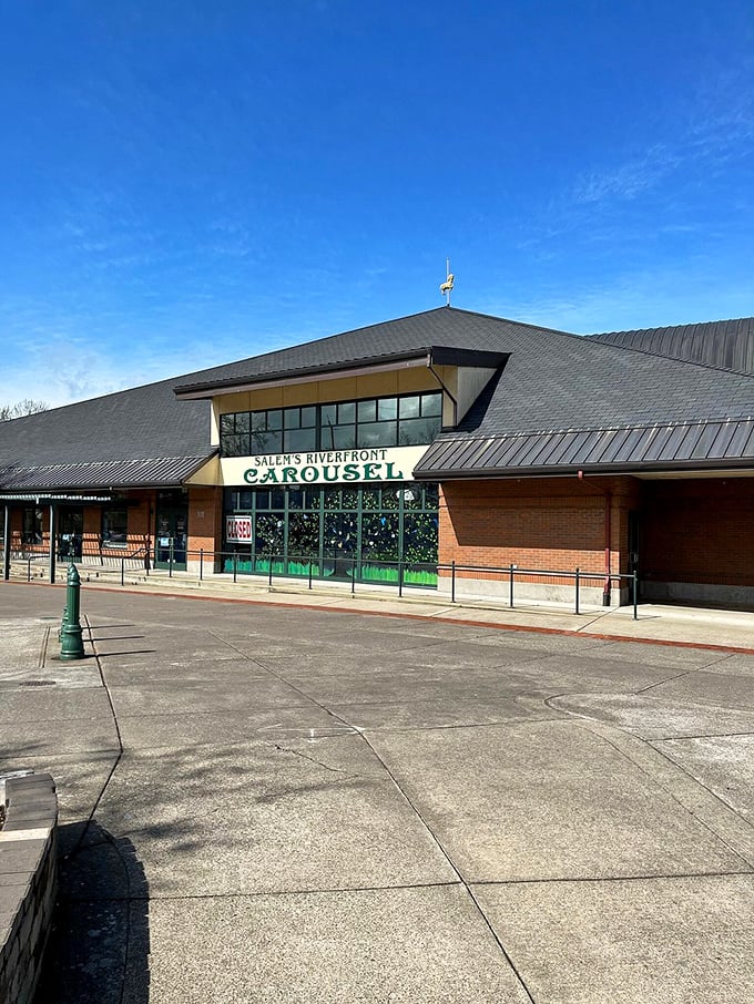 Salem's Riverfront Carousel isn't just for kids&mdash;it's for anyone who remembers that childhood feeling of pure joy spinning in circles without getting dizzy.