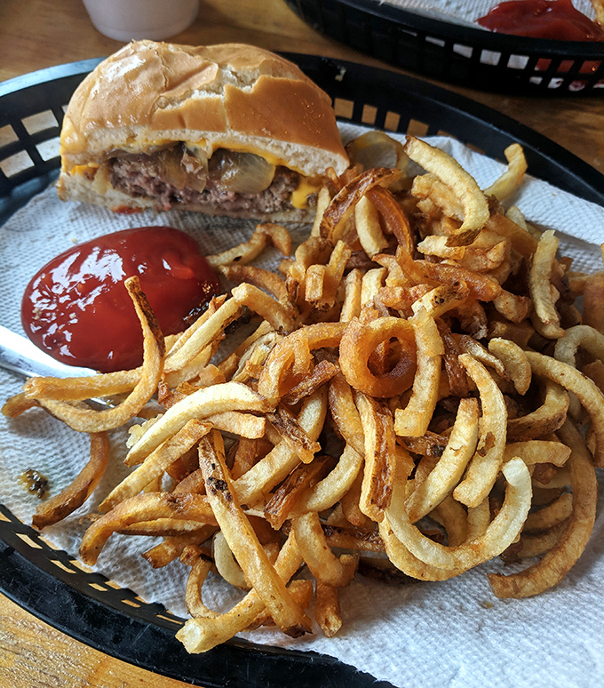 These aren't just curly fries; they're golden spirals of potato perfection. Crispy, seasoned, and impossible to stop eating once you start.