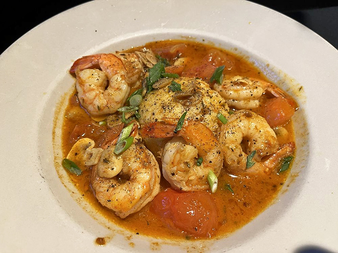 These blackened shrimp aren't just swimming in sauce&mdash;they're performing synchronized flavor dives that would earn perfect 10s from even the toughest culinary judges.