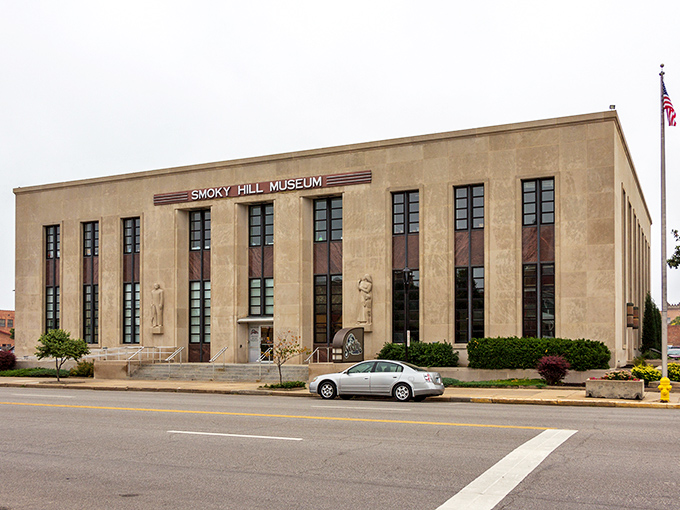 The Smoky Hill Museum stands as Salina's memory keeper. Free admission means culture without the customary wallet pain&mdash;like finding HBO included in your hotel room.