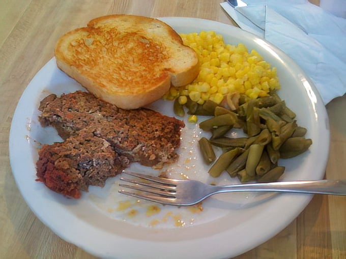 The meatloaf arrives like a love letter to Midwestern cooking&mdash;simple, substantial, and served with sides that know their supporting role.