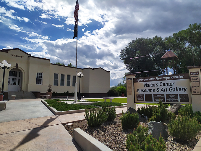 The Springerville Heritage Center stands ready to share stories that predate your smartphone by several centuries. 