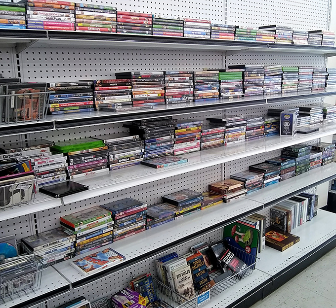 DVD heaven for movie buffs on a budget. Find that obscure film you've been hunting or rediscover childhood classics without breaking the bank.