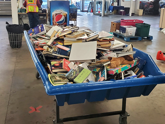 Literary gold mines await the patient digger. That dog-eared classic or coffee table showpiece costs less than your morning brew.