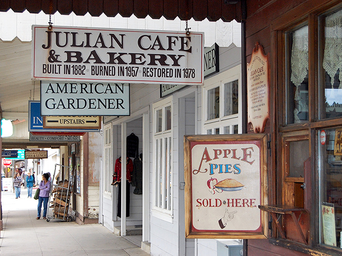 Strolling through Julian's business district feels like time travel with modern conveniences &ndash; historic facades with contemporary comforts inside.