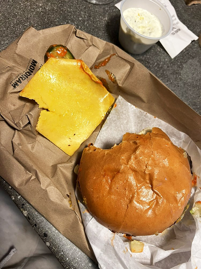 This isn't just a cheeseburger&mdash;it's a masterclass in melty perfection. The cheese practically winks at you, saying "You're welcome in advance."