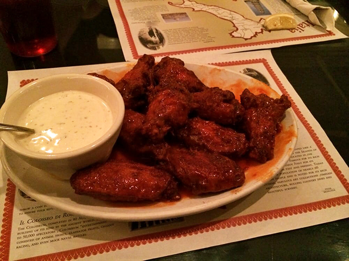 Wings that don't need gimmicky flavors or clever names&mdash;just honest heat and a cooling ranch dip that makes your taste buds do a happy dance.