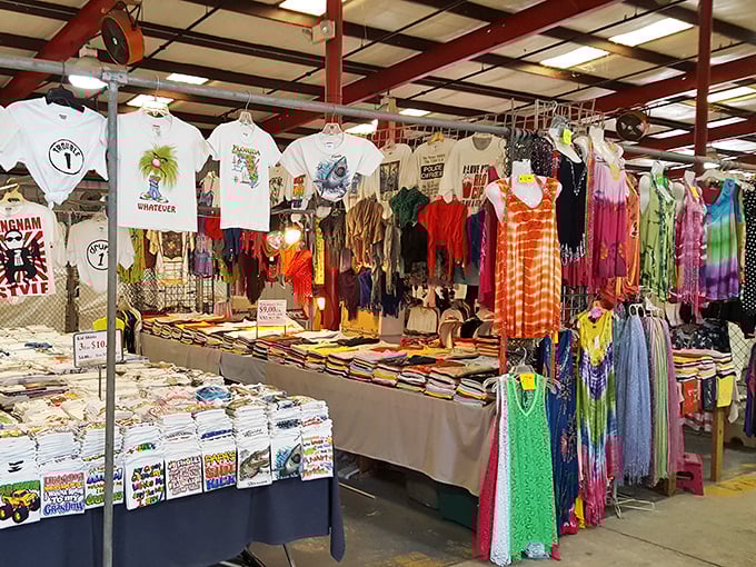 T-shirt philosophy: One can never have too many shirts with flamingos, palm trees, or phrases that seemed funnier before coffee.