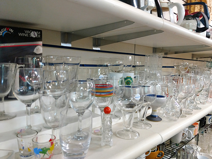 Stemware that once graced fancy dinner parties now awaits your next celebration&mdash;at prices that'll leave plenty in your budget for the wine.