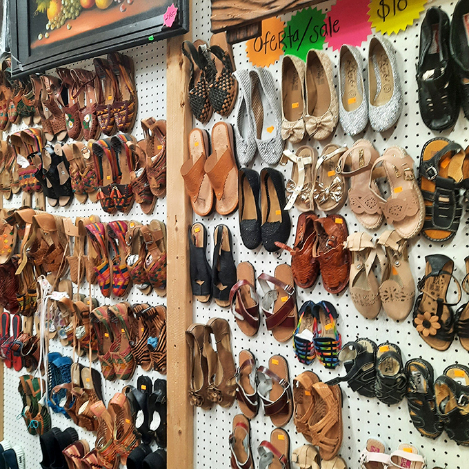 Wall-to-wall footwear fantasies for the shoe-obsessed. Like Imelda Marcos with a budget, you'll find your next favorite pair hiding in plain sight.