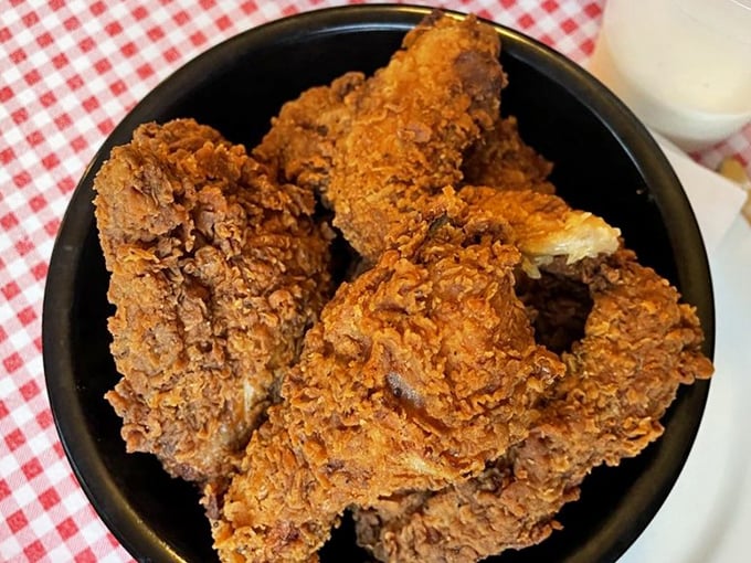 This isn't just fried chicken&mdash;it's a master class in crispy, golden perfection that would make Colonel Sanders rethink his life choices.