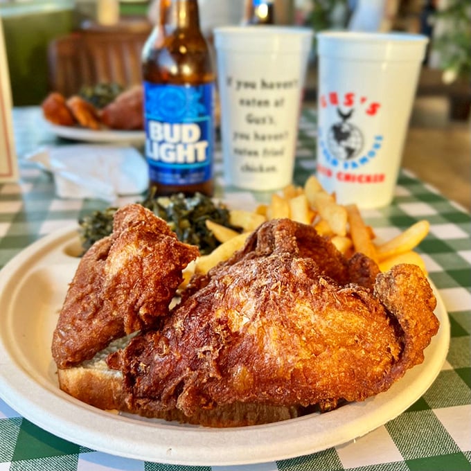 Golden-brown perfection that makes you want to cancel your afternoon plans. That crispy skin is the kind of achievement that deserves its own trophy ceremony.