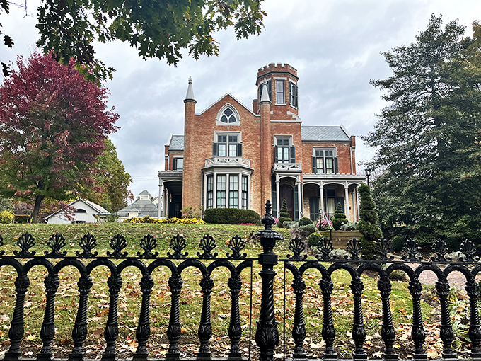 The Castle stands as magnificent proof that Marietta's Victorian-era residents weren't exactly minimalists. Those turrets weren't designed for Marie Kondo followers.