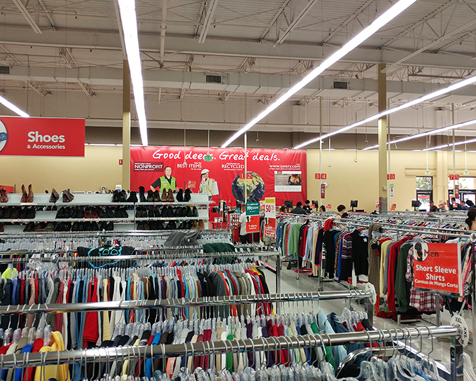 The vastness of Savers hits you immediately &ndash; a sea of merchandise organized with surprising precision and care.