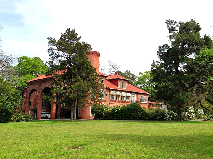 This stately brick mansion with its distinctive tower could tell stories of Monroe's past &ndash; if only walls could talk, they'd probably have a Southern accent.