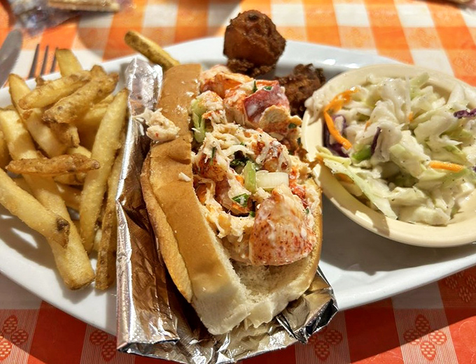 Behold the lobster roll that makes New England natives weep with joy &ndash; and envy at these prices.