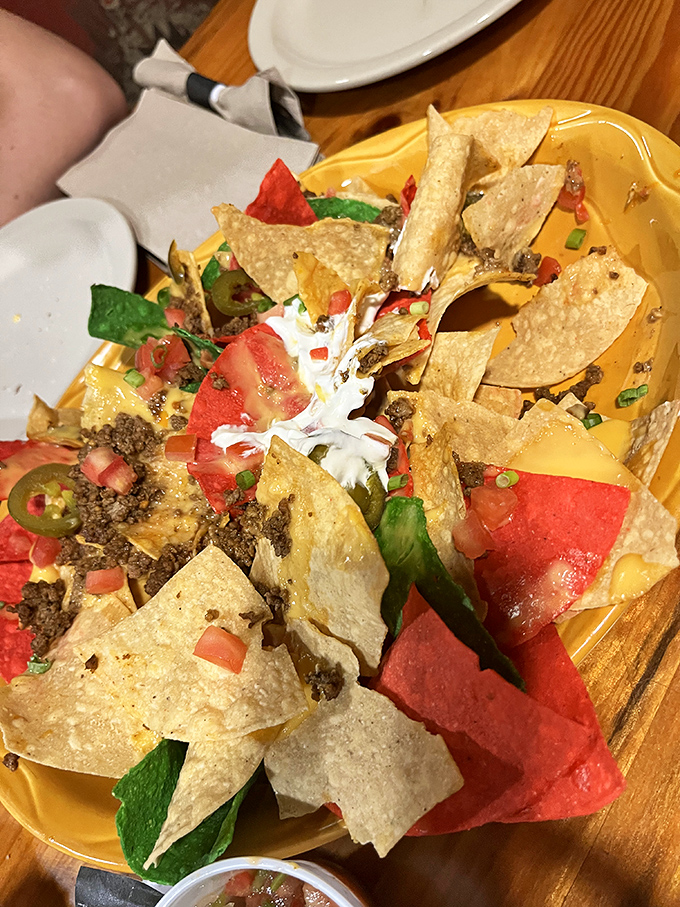 These aren't your ballpark nachos. Every chip is a carefully constructed platform for the perfect bite&mdash;a tortilla chip infrastructure project.