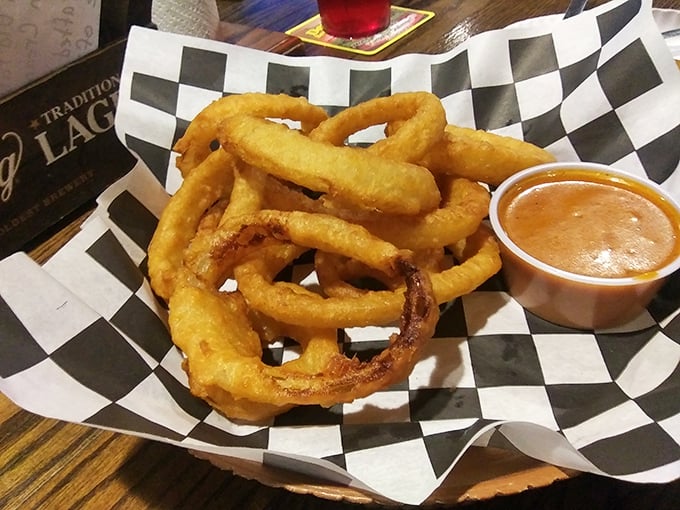 Golden halos of perfection, these onion rings aren't just appetizers&mdash;they're the reason Pennsylvania license plates can be spotted in the parking lot from counties away.