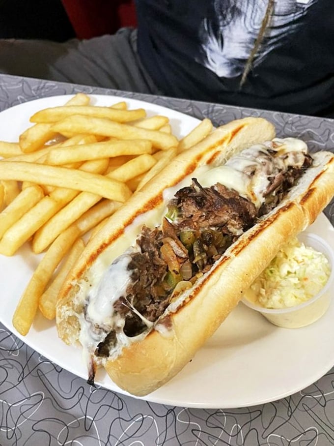This Philly cheesesteak isn't trying to reinvent the wheel&mdash;it's just making sure the wheel is delicious enough to make you forget your diet.