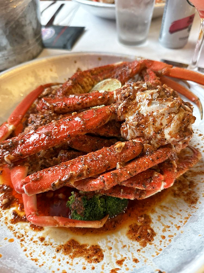 These snow crab legs aren't just food&mdash;they're an interactive experience that rewards patience with sweet, tender meat worth every crack.