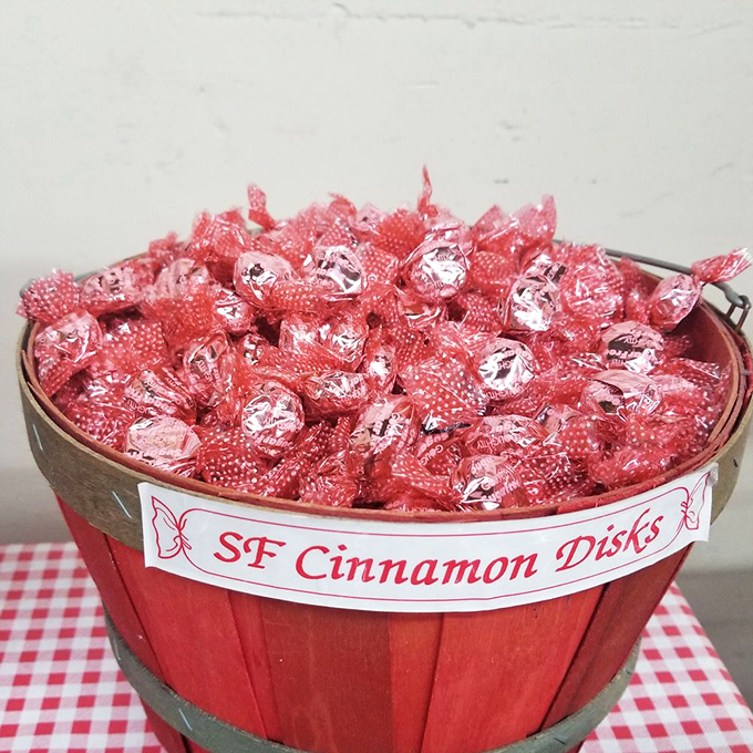 These cinnamon disks aren't just candy; they're time machines disguised as sweet, spicy circles. One taste and you're eight years old again.