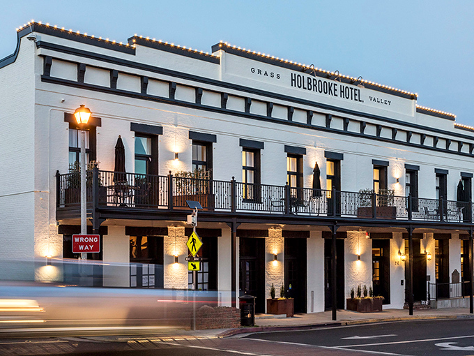 The Holbrooke Hotel doesn't just offer rooms—it offers time travel. Five presidents and Mark Twain walked these halls when California was still finding itself.
