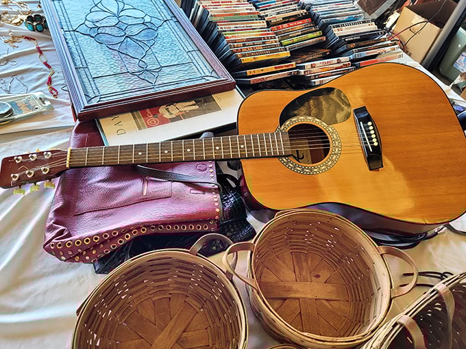 That acoustic guitar isn't just an instrument; it's someone's future campfire stories and the soundtrack to memories not yet made.