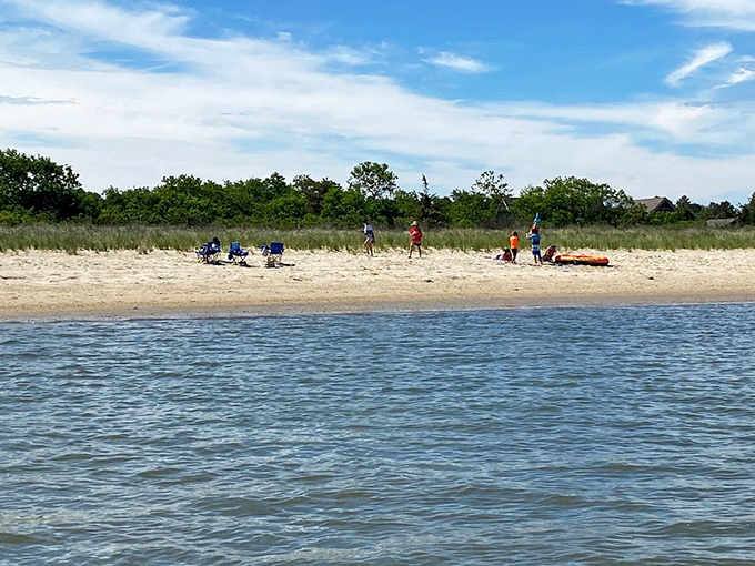 Beach real estate that doesn't require a second mortgage. Just enough neighbors to feel sociable, enough space to claim your kingdom.