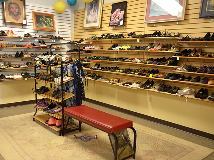 The shoe section rivals Imelda Marcos's closet, with enough footwear options to keep your feet stylishly covered for every Wisconsin season.