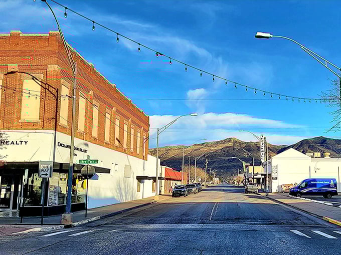 Aztec's downtown invites you to stroll without stress, where every storefront seems to whisper, "No rush, we'll be here tomorrow."