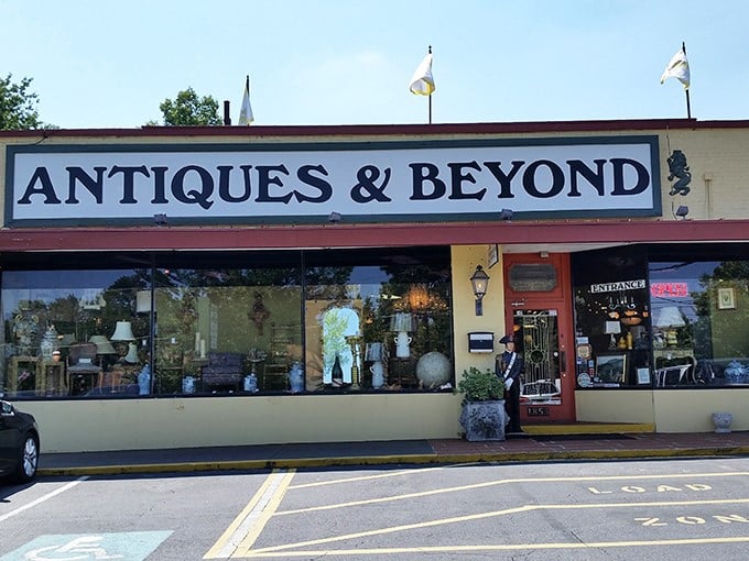 The storefront may be modest, but inside lurks a labyrinth of vintage treasures that would make even the most minimalist shopper weak-kneed.