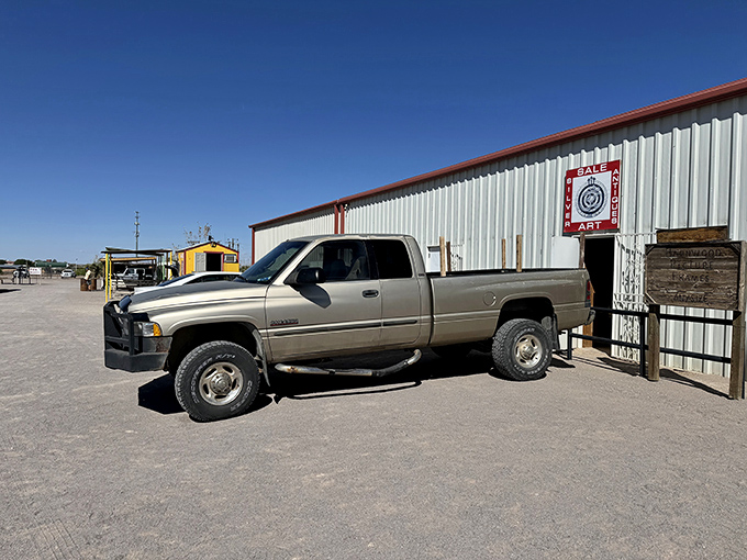 Big Daddy's Flea Market's unassuming exterior hides a warehouse of wonders waiting to be discovered.
