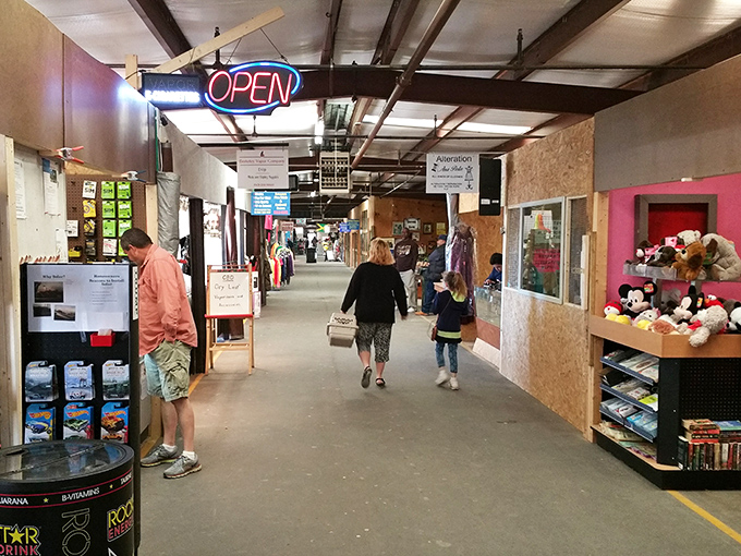 Coastal Carolina Flea Market: where one person's forgotten keepsake becomes another's prized discovery.