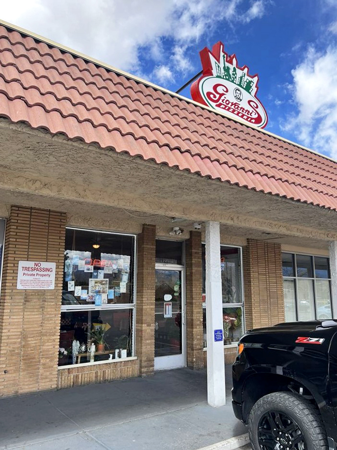 Giovanni's unassuming storefront hides pizza greatness. Like that friend who doesn't brag but always delivers when it counts.