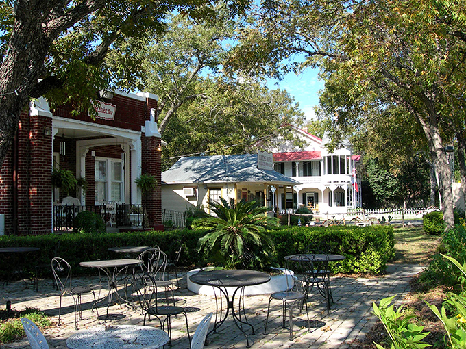 Gruene's historic district feels like walking onto the set of a Texas period film&mdash;except the barbecue smells too good to be fake.