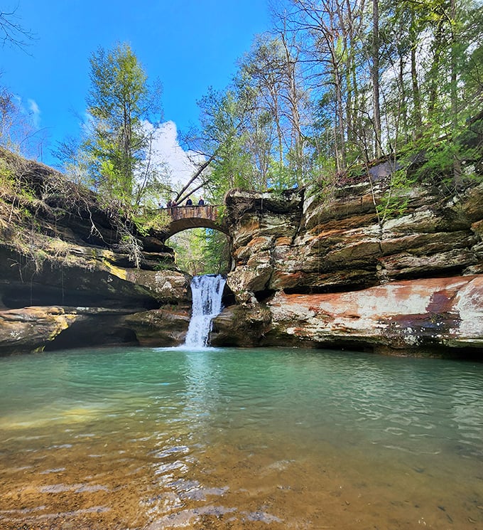 Hocking Hills State Park: "Mother Nature's masterpiece. This waterfall performs daily shows without charging Broadway prices."