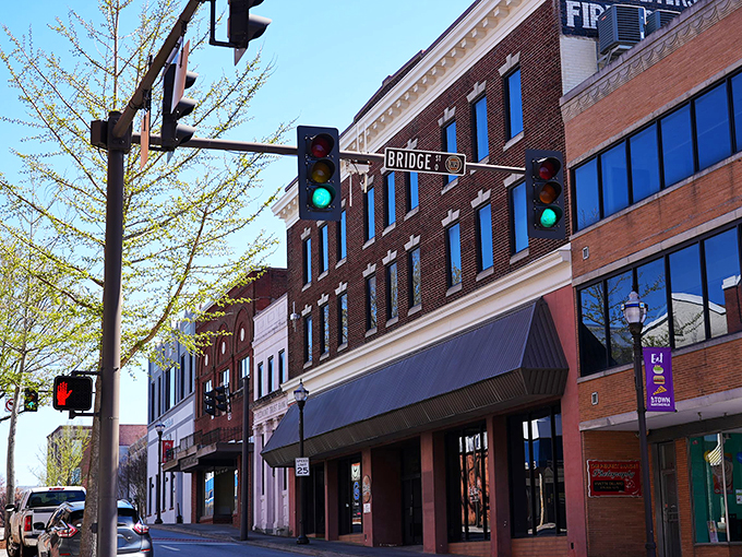 Martinsville's downtown feels like a Norman Rockwell painting come to life. Those historic buildings have stories to tell!